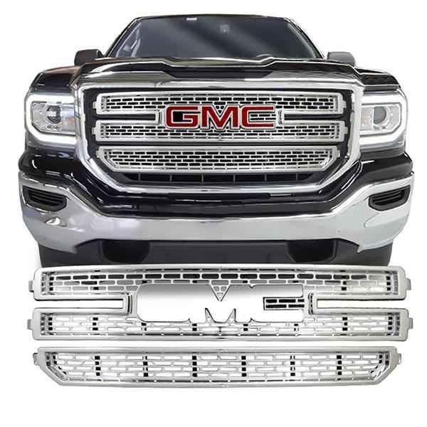 Buy 2PC CHROME CCI GRILLE OVERLAY Online - Young Farts RV Parts