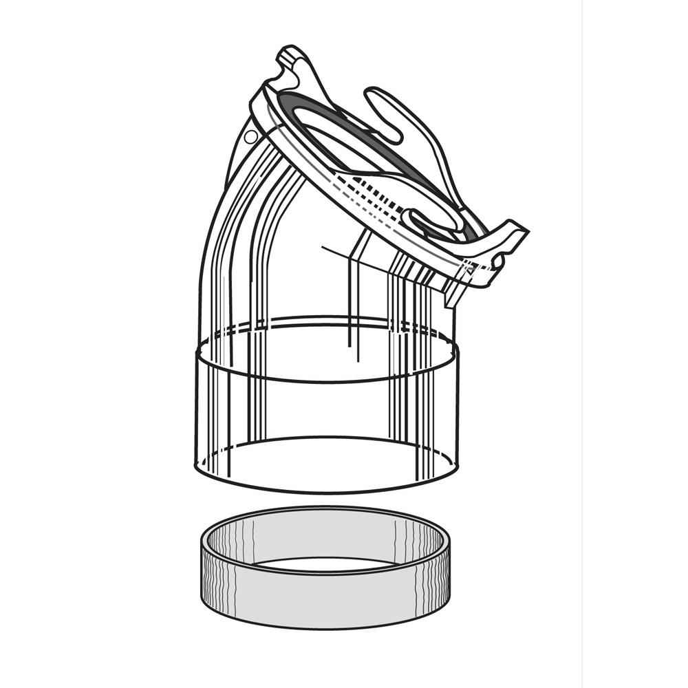 Buy 3" Sani-Con Adapter Online - Young Farts RV Parts
