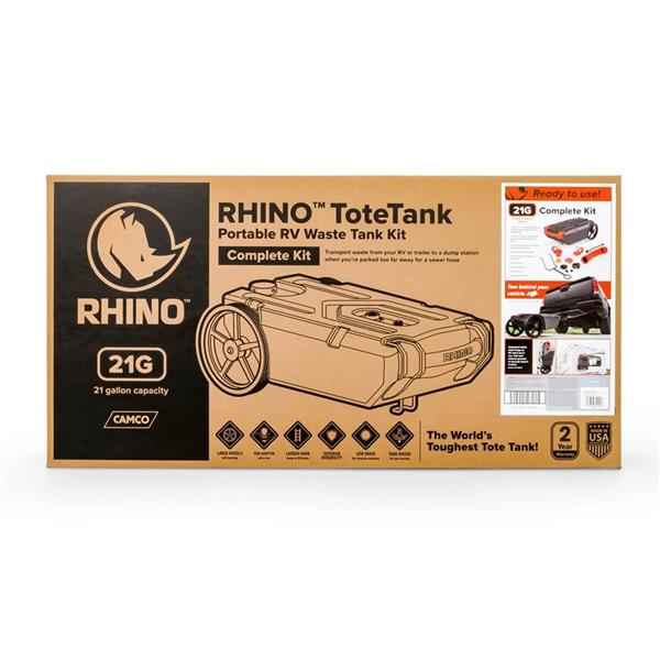 Buy Rhino Heavy Duty 21 Gallon Portable Waste Holding Tank Online ...