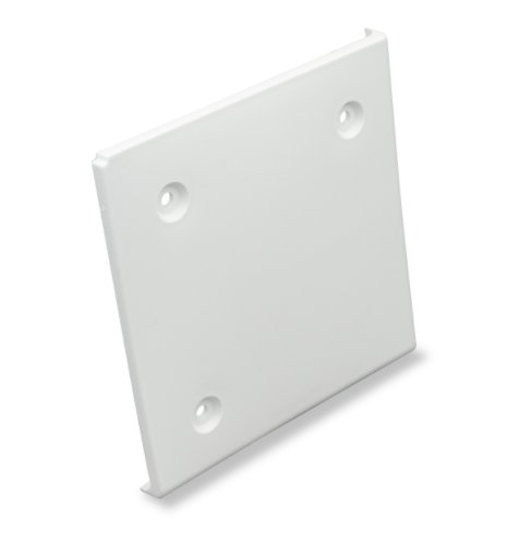 Buy 4-1/2″ Square Slide-Out Extrusion Cover – 3-hole – Polar White ...