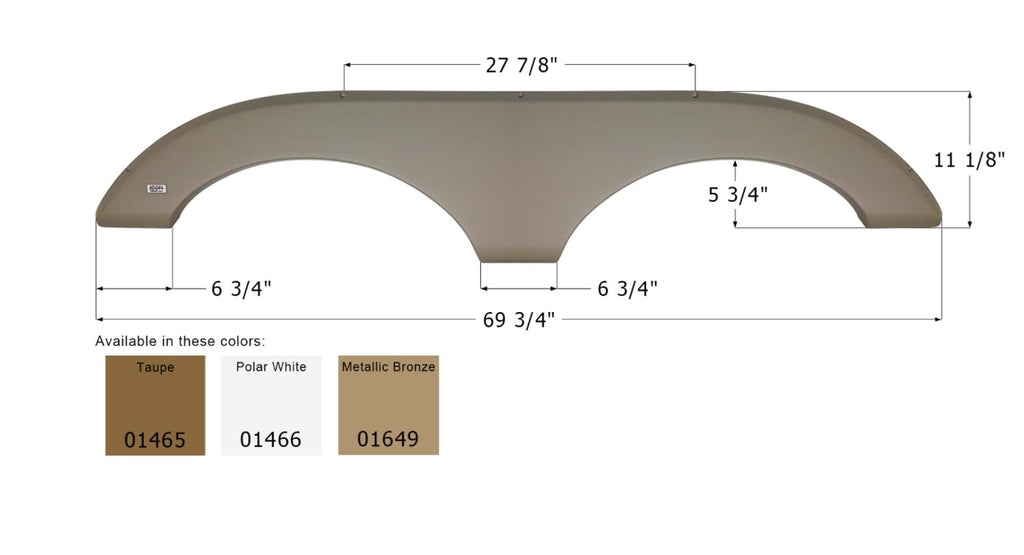 RV Replacement Fender Skirts | Young Farts RV Parts