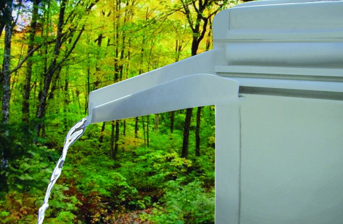Buy Drip Rail Gutter Spout JR Products 655-PW-A Online - Young Farts RV ...