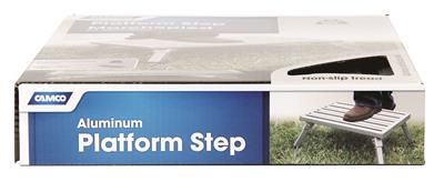 Buy Step Stool Camco 43677 One Step, With Foldable Legs, 19" Width × 14 ...