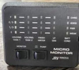 Tank Monitor System Panel JRV Products A7749RBL Use With JRV Products ...