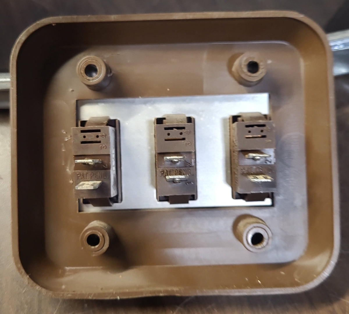 Buy Used 12v RV Triple Light Switch Online - Young Farts RV Parts