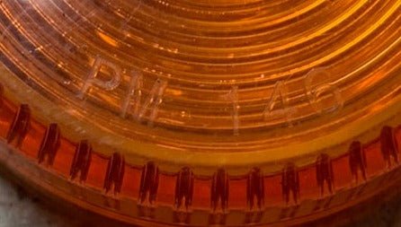 Buy Used DOT P2PC 84 - PM 146 Replacement Marker Light - Amber Online ...