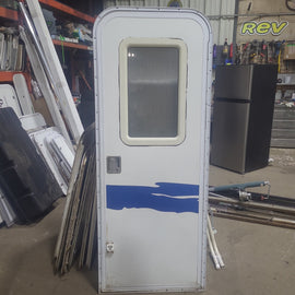 Shop Used RV Entry Doors - Radius Corner - Young Farts RV Parts