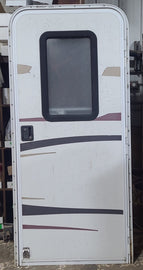 Shop Used RV Entry Doors - Radius Corner - Young Farts RV Parts