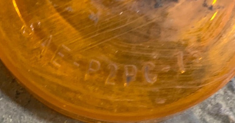 Buy Used STRATOLITE 104 - SAE-P2PC-75 Replacement Lens for Marker Light ...